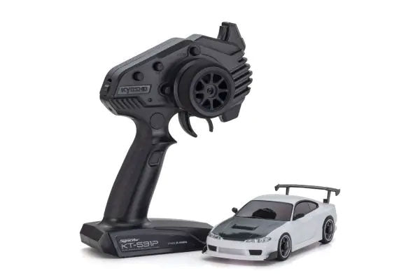 KYOSHO MINI-Z MA020 NISSAN SILVIA S15 GT WING WHITE - RTR ON-ROAD – D.P ...