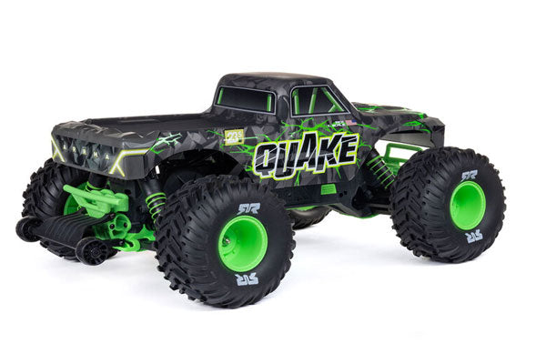 ARRMA QUAKE 223S DSC 2WD - RTR MONSTER TRUCK 1:10 - VERDE – D.P Modellismo